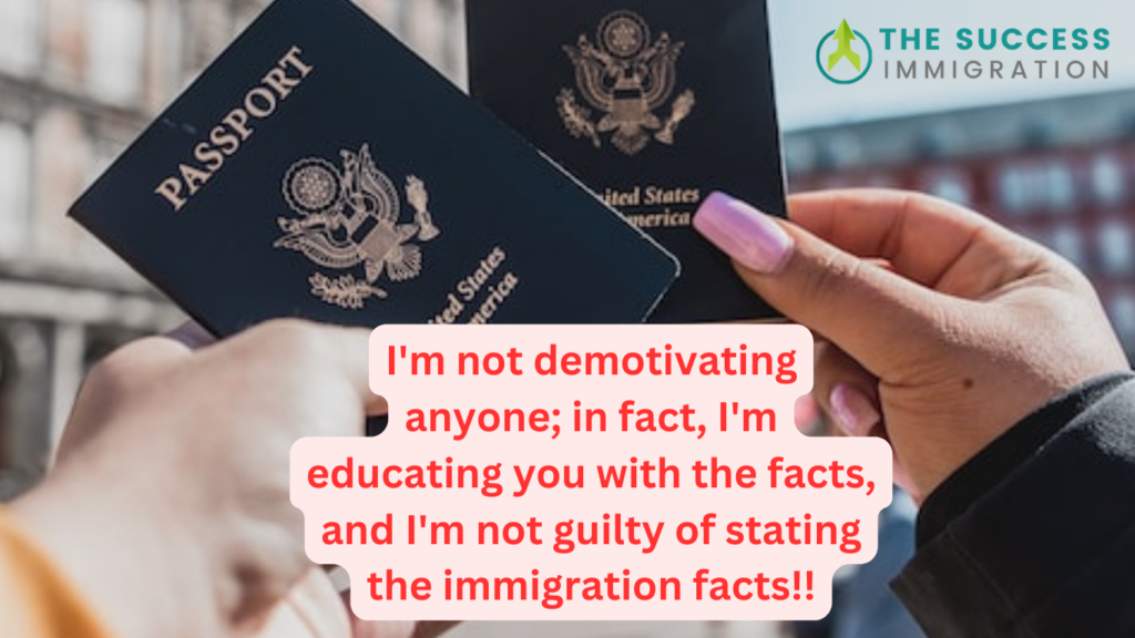 You're incredibly demotivating!! Immigration Facts ...